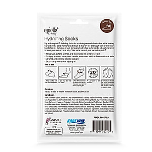 NEW Epielle Hydrating & Moisturizing Gloves & Socks Masks Combo 12pk for Hand and Foot STOCKING STUFFERS!!