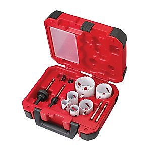 Milwaukee 49-22-4095 10-pc Electricians Hole Dozer Hole Saw Kit