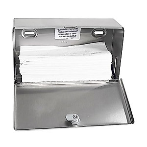 Bobrick Surface-Mounted Paper Towel Dispenser, 10.75 X 4 X 7.13, Stainless Steel