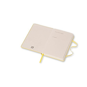 Moleskine Classic Notebook, Pocket, Plain, Citron Yellow, Hard Cover (8051272893670)
