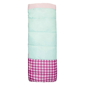 Wenzel Sapling 40F - 50F Youth Sleeping Bag, Pink…
