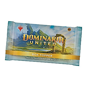 Magic: The Gathering Dominaria United Set Booster Box | 30 Packs + Box Topper Card (361 Magic Cards)