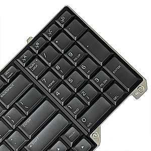 ZAHARA Keyboard with RGB Backlit for Dell Alienware 17 R5 Area 51M PK132F11A01 NSK-EYBBC US