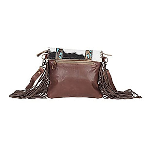 Myra Bag Women's Dreamcatcher Hand Tooled Black One Size