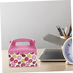 ULTECHNOVO Cupcakes Boxes 24 Pcs Portable Box Favor Single Cupcake Carriers Cupcake Containers Birthday Cake Container European Standard 210g Cardboard Candy Empty Box Cupcake Boxes