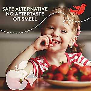 Rebel Green Fruit & Veggie Wash - Natural Produce Wash - Plant-Based Vegetable Wash - Fruit and Vegetable Wash with No Aftertaste - Sustainable Food Wash - (Half Gallon Refill Bottle)