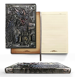 ZYWJUGE Dragon Journal Notebook, Dungeons and Dragons Gifts for Man & Women, DND Notebook Accessories, Journal for Writing, Diary Planner Travel Notebooks with Pen, A5