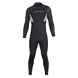 Henderson 3mm Mens Thermoprene Pro Back Zip Wetsui - Black - XX-Large