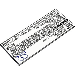 C S 1700mAh Replacement Battery for Cisco 8800, fits Part no CP-BATT-8821 GP-S10-374192-010H 74-102376-01 3.8V Li-Polymer