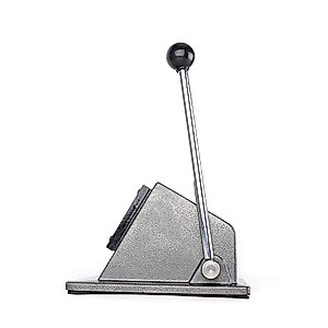 Card Machine TBVECHI 37mm Manual Round Punch Die Cutter Graphic Badge Button Maker Perfect Match DIY Button Badge Making Kit (USA Stock)