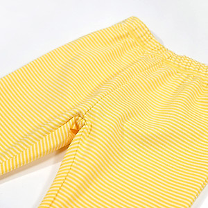 QGAKAGO Newborn Baby Footed Pants 3 Pack Cotton Casual Leggings Pants 0-12 Months (0-3 Months,Elephant)