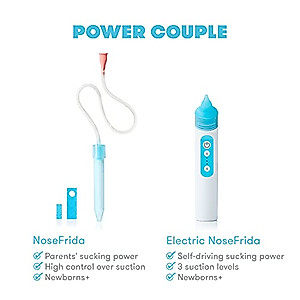Frida Baby Electric NoseFrida | USB Rechargeable Nasal Aspirator with Different Levels of Suction by frida Baby