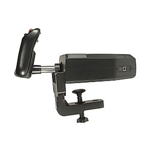 Logitech G PRO Flight Yoke System, Professional Simulation Yoke and Throttle Quadrant, 3 Modes, 75 Programmable Controls, Configurable Knobs, Steel Shaft, USB, PC - Black