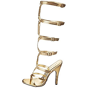 Ellie Shoes Women's 510-sexy, Gold, 5 M US
