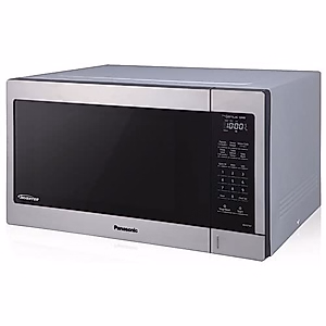 Panasonic NN-SC73LS 1.6 cu. ft. 1200W Cooking Power Auto Defrost Unique Inverter Technology Countertop Microwave Oven (Renewed)