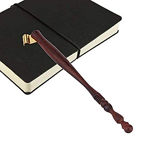 Calligraphy Oblique Nib Pen Holder Flange Dip Pen Extra Comfortable Grip Removable Brass Pen No Nib Wood Handle Signature Pen Wedding Birthday Creative Gift