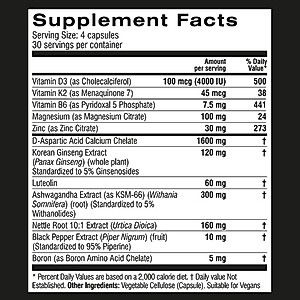 Prime Male Natural Testosterone Booster 120 Capsules