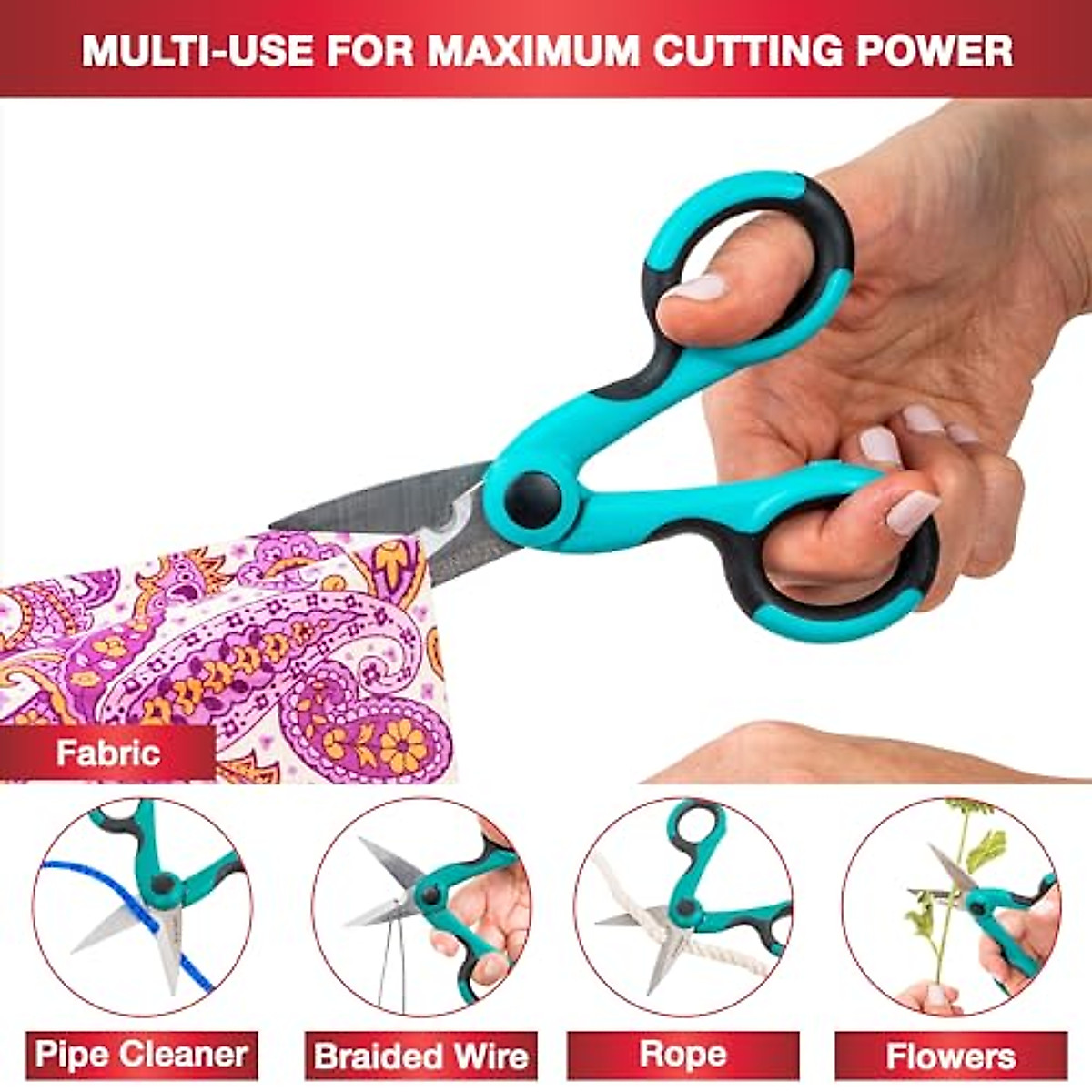SINGER ProSeries Cutting Tool Set with Sewing Scissors, Detail Scissors, Thread Snips, 45mm Rotary Cutter and 6 Extra Blades