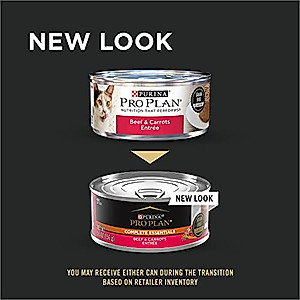 Title: Purina Pro Plan Grain Free Wet Cat Food Pate, COMPLETE ESSENTIALS Beef & Carrots Entree Classic - Grain Free - Beef, 5.5 Ounce (Pack of 24)