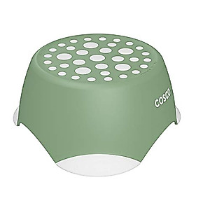 COSCO 11908GRN2E Kids Stool, One-Step, Green, 2