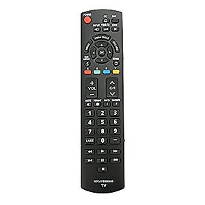 New N2QAYB000485 Replaced Remote fit for PANASONIC TV TC-P50U2 TC-P50X2 TC-P54S2 TC-P58S2 TC-P65S2 TH-32LRU20 TH-37LRU20 TH-42LRU20 TC-42PX34 TH-32LRH30U TH-32LRU30 TH-42LRU50 TH-37LRU50