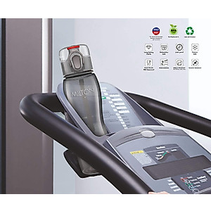 MILTON Kids Water Bottle 3 Pack Triton 25 Oz Large Sports Water Bottle for Men, Women, Kid Wide Mouth Water Bottle with Strap Carry Handle for Bike Gym Running Cycling Multi Color