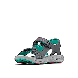 Columbia Youth Unisex Techsun Vent, Graphite/Haute Pink, 4