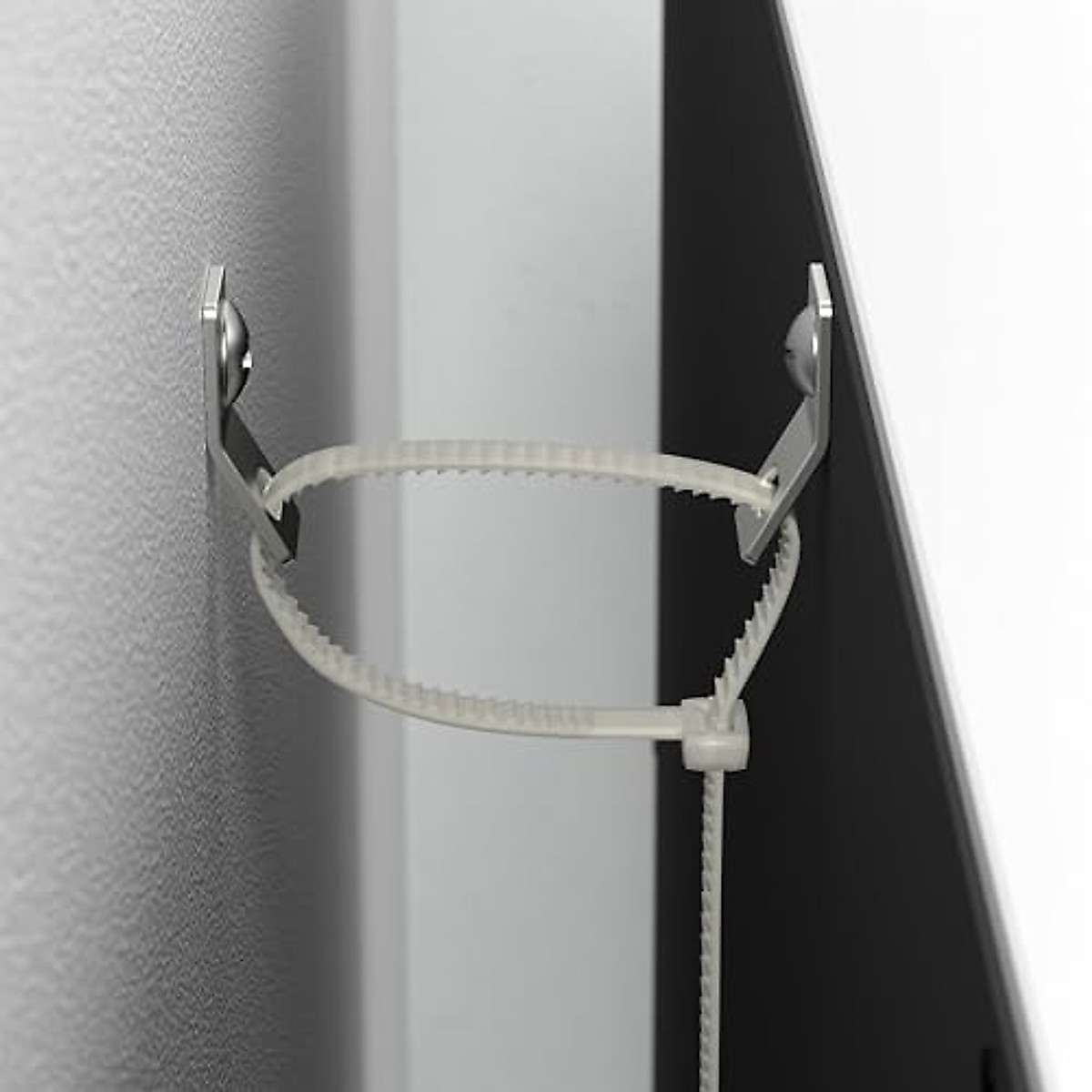 Bush Furniture Universal 17W Narrow 5 Shelf Bookcase in White, Tall Skinny Bookshelf for Home Office Storage or Living Room Organization