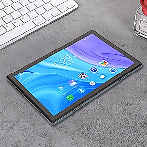 YOKAM 10 Inch Tablet, Octa Core Processor Tablet PC 2.4G 5G Front 800W for Home US Plug