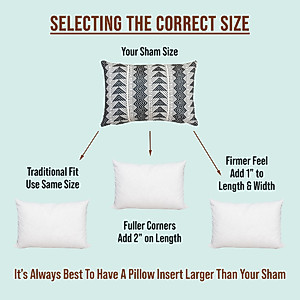 Pillowflex Premium Polyester Throw Pillow Insert - 14x36 - Ultra Soft Large Rectangle Throw Pillow, Couch Sham, Lumbar, Back, Sofa - Machine Washable - Decorative Accent Form - 1 Soft Pillow
