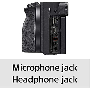 Sony a6600 Mirrorless Camera with 18-135mm Lens Bundle - ILCE6600M/B + Sony 55-210mm Zoom Lens + Prime Accessory Package Including 128GB Memory, TTL Flash, Battery, Software Package & More, Black