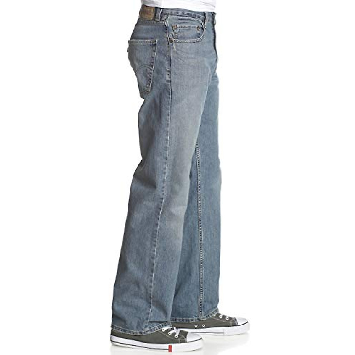 Levi's Men's 569 Loose Straight Fit Jeans, Rugged, 36W x 32L