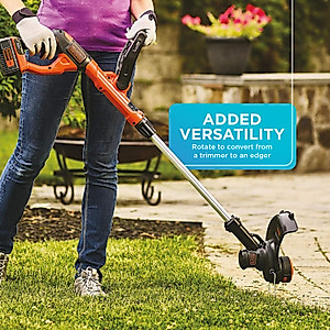 BLACK+DECKER 40V MAX* String Trimmer / Edger and Sweeper Combo (LCC140)