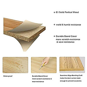 Need White Computer Desk, 63 inches Home Office Desk, Large Writing Desk, Long Workstation Office Desk