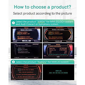 CHOOCL Bluetooth 5.0 aptX-HD Car Adapter Compatible for Audi MMI 3G AMI Music Interface,Audi Symphony,Audi Concert,Mercedes Media Interface and Volkswagen MDI Connector(A1-3000A)