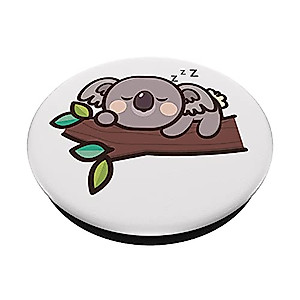 Cute Sleeping Koala Bear Animal Lovers PopSockets Swappable PopGrip