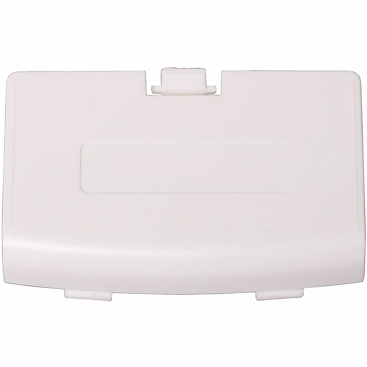 Clear Battery Cover Case Back Door Part for Nintendo Gameboy Advance GBA Case Repair Back Door Replacement Part (White)