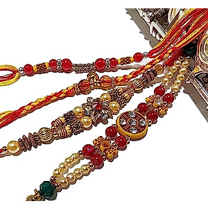 Set of 4 Rakhi | Rakhi for Brother | Premium Rakhi | Raksha Bandhan Rakhi | Pack4-2