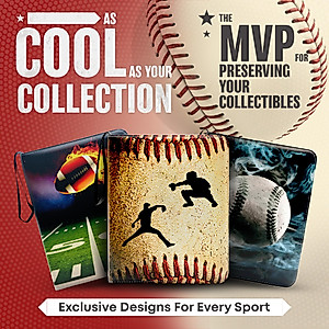 Baseball Card Binder with 900 Pockets, The Ultimate Baseball Card Holder Includes 50 Page Storage Sleeves to Organize and Protect Your Sports Cards Like a Pro