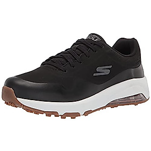 Skechers Women's Skech-Air Dos Relaxed Fit Spikeless Golf Shoe, Black, 7.5
