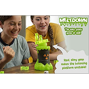Meltdown Family Game -- Add Cubes Without Letting Them Fall! -- Ages 7+