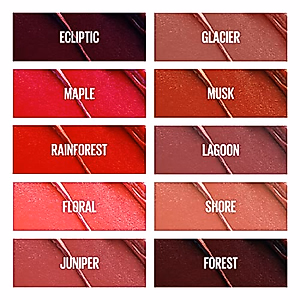 Maybelline Green Edition Butter Cream High-Pigment Bullet Lipstick, Shore, Coral Nude, 0.12 oz