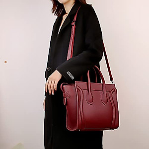 Women's bag Vintage Leather Handbag For Women Ladies Shoulder Bag Large Capacity Messenger Bag