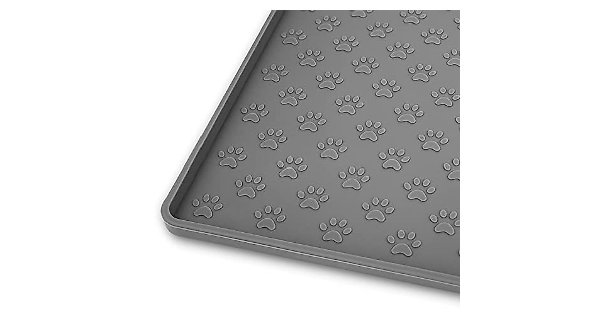 Ptlom Pet Placemat - Keep Floors Clean & Safe