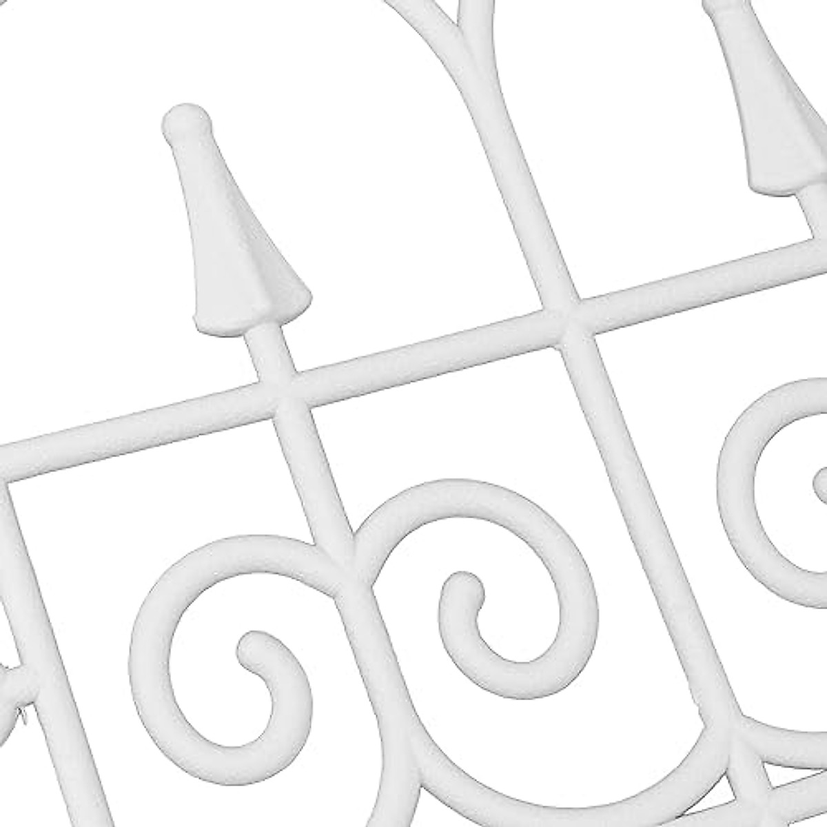 Small Decorative Garden Fence, 5 Panels PP Wire Fencing Border, Flower Edging Border Fence for Outdoor Yard Pathway Patio Landscape