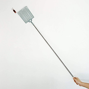 3 Pieces Fly Swatter Manual Retractable Fly Swatter Detachable Telescopic Fly Swatter, 3 Colors