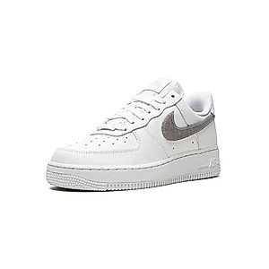 Nike Womens W Air Force 1 '07 ESS DH4407 102 Glitter Swoosh - Canyon Purple - Size 8.5W