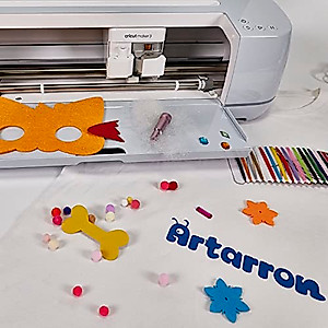 Bonded-Fabric Blade, Explore Fabric Blade, Artarron Fabric Bonded Blade and Housing for Cricut Maker 3/Maker/Explore 3/Explore Air 2/Air/One, Bonded Fabric Blade for Cricut Cutting Bonded Fabrics-Polyester, Silk, Cotton, Denim, Felt, Linen and More