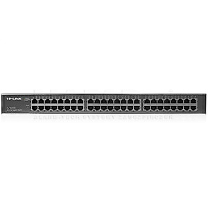 TP-Link 48-Port Unmanaged Gigabit Ethernet Switch, Steel Case, 19-inch Rack-Mount(TL-SG1048)