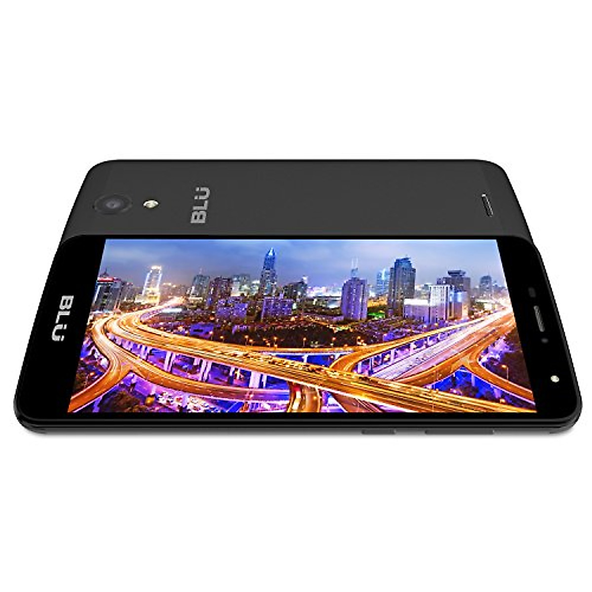 BLU Studio Mega (8GB) - 6.0" HD Dual SIM GSM Factory Unlocked Smartphone (Black)
